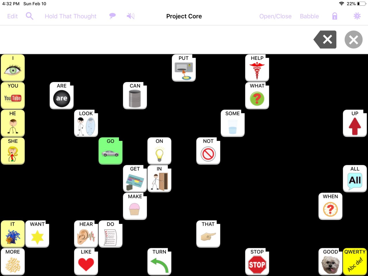 Communication Apps and Speech Generating Device Product Keys – Project Core